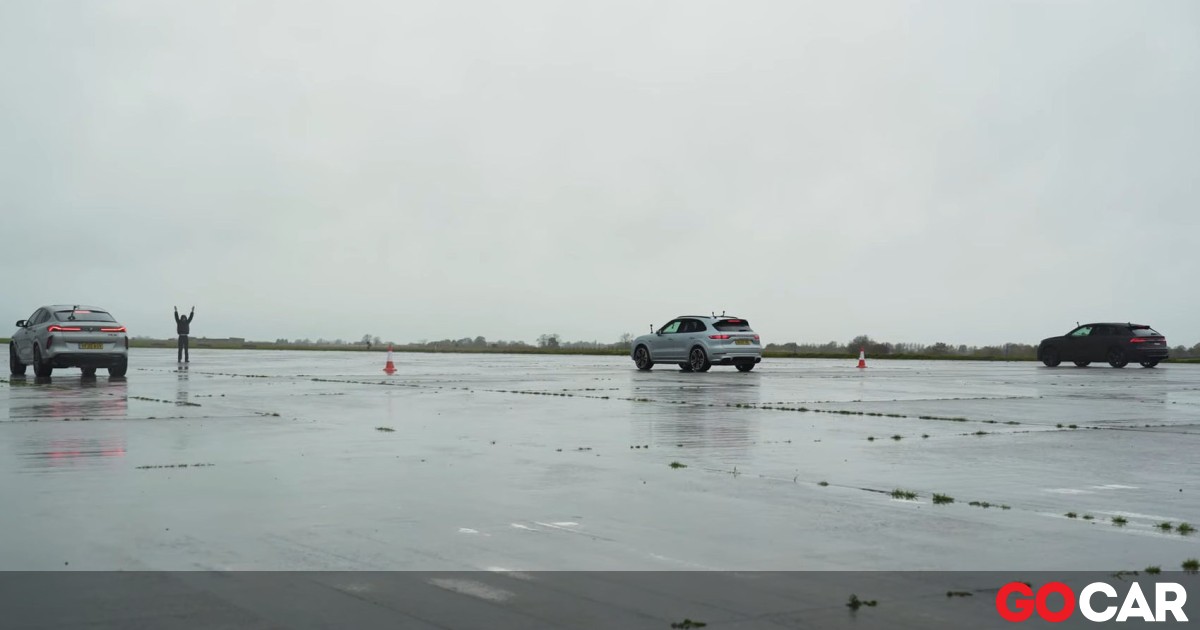 Drag Race: Audi RSQ8 vs BMW X6M vs Porshe Cayenne Turbo S - Τρία ...