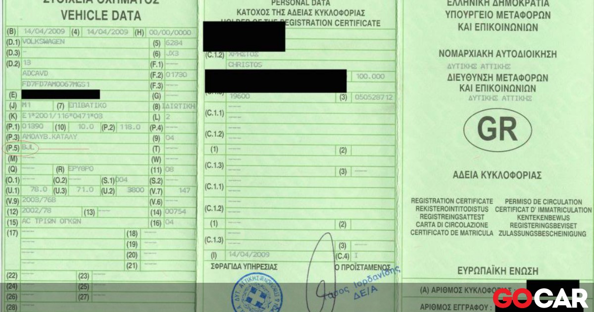 Σε κόλλα χαρτί οι άδειες κυκλοφορίας - Ξέμεινε από το ειδικό τρίπτυχο ...